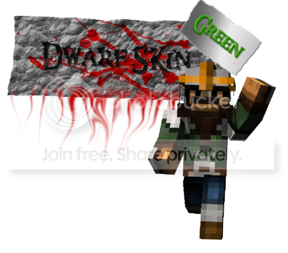 Green Dwarf Skin Minecraft Skin