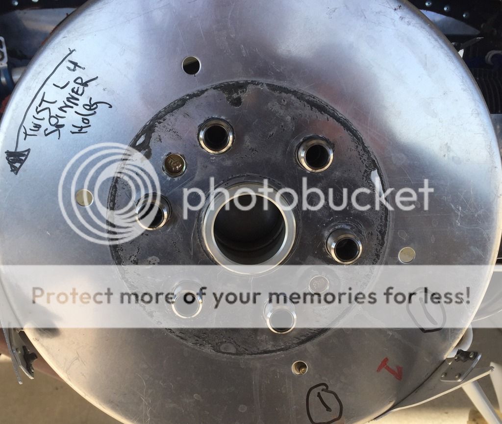 Prop flange bushing turns | Van's Air Force